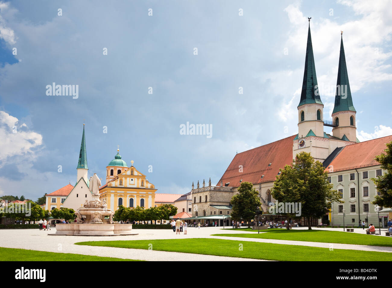 Altotting, Bavaria, Germany, Europe - Collegiate Parish Church and ...