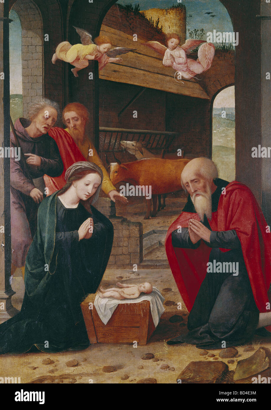 Christ and angels adoring god hi-res stock photography and images - Alamy