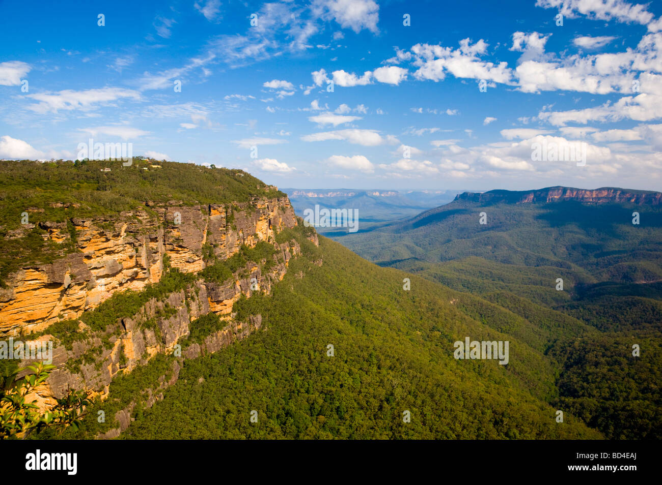 Inland Cliff Blue Mountains National Park New South Wales Australia ...