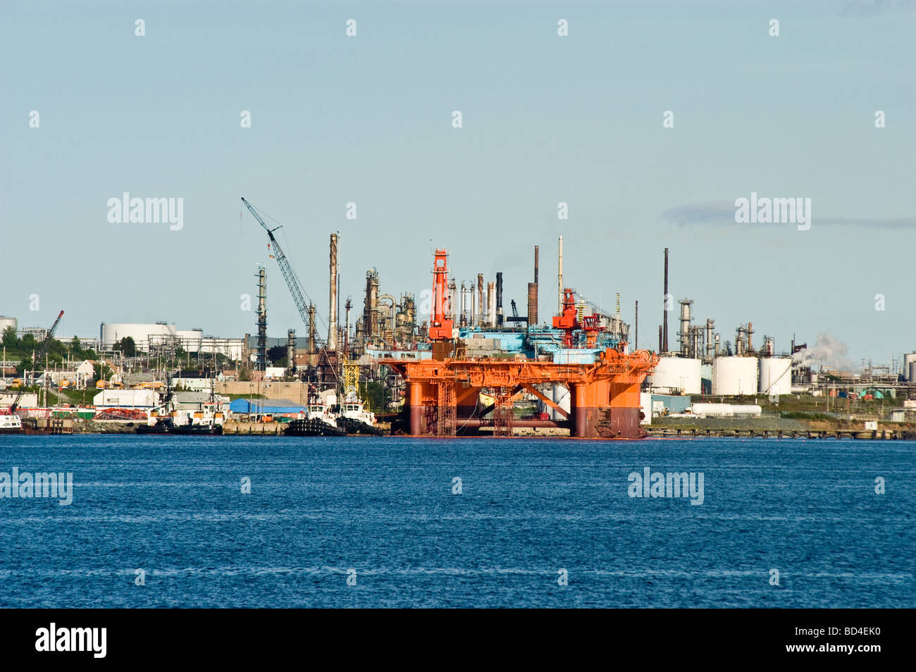Halifax harbor, port, docs, structures, cranes, ships, Nova Scotia ...