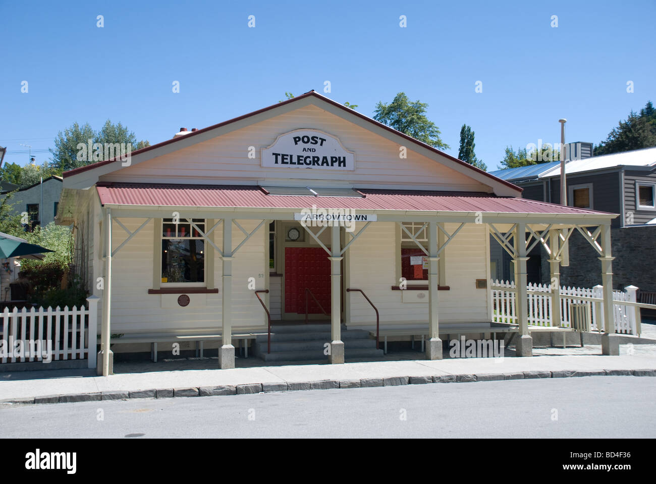 Historic post office, Arrowtown, Otago, Queenstown Stock Photo - Alamy