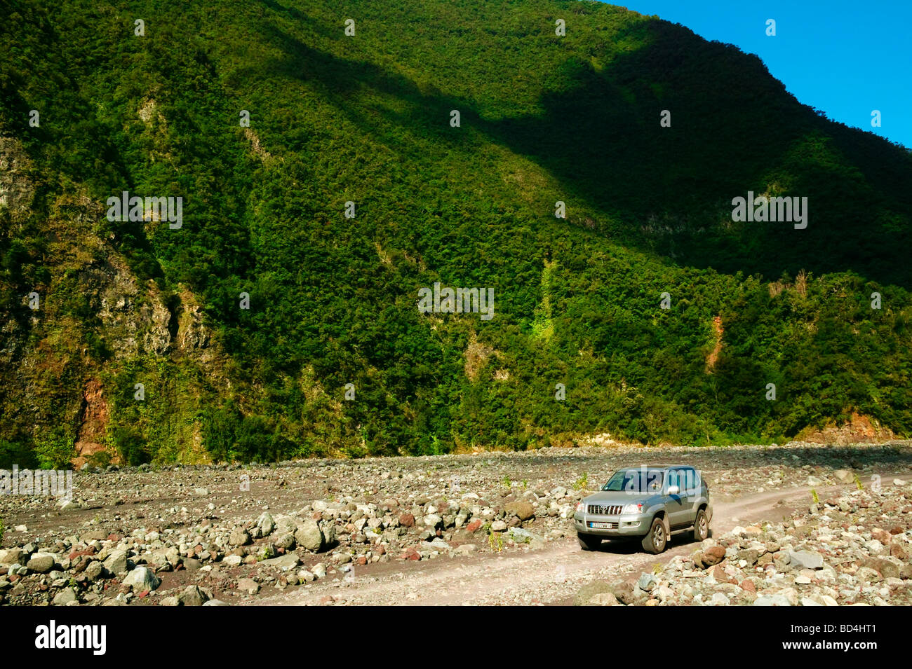 OFF ROAD IN REUNION ISLAND Stock Photo - Alamy