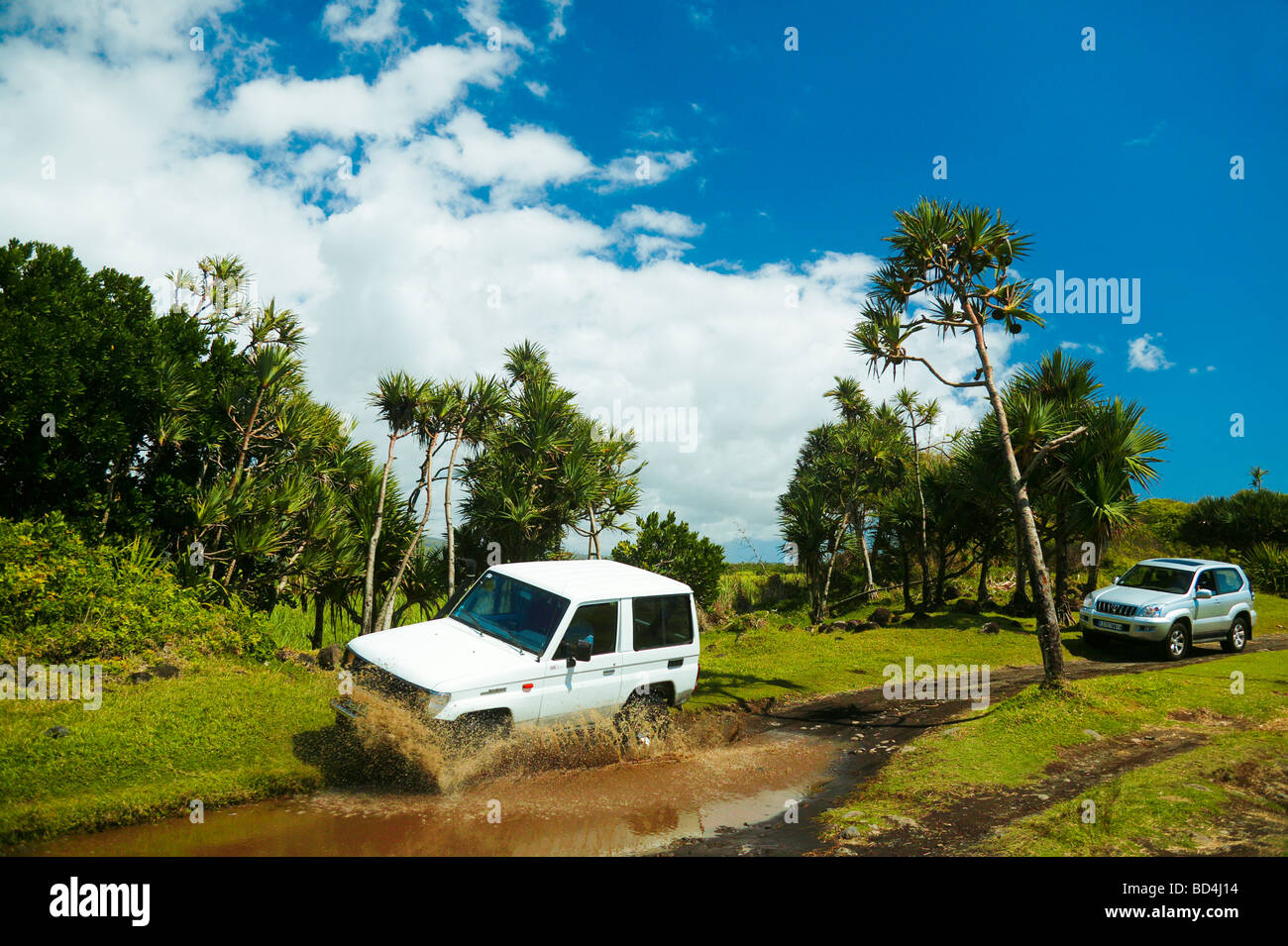 OFF ROAD IN REUNION ISLAND Stock Photo - Alamy