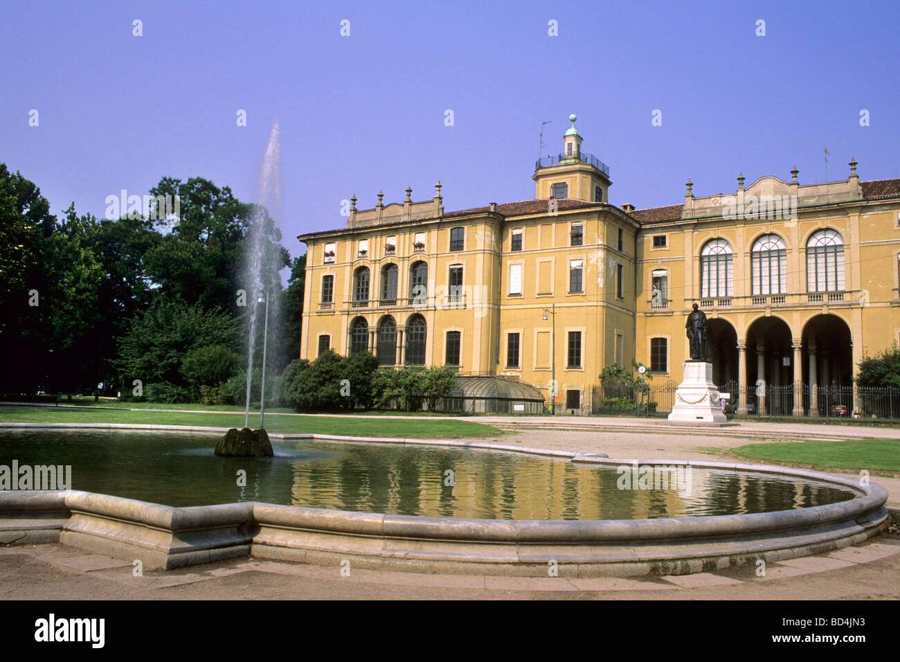 milan real villa park Stock Photo - Alamy