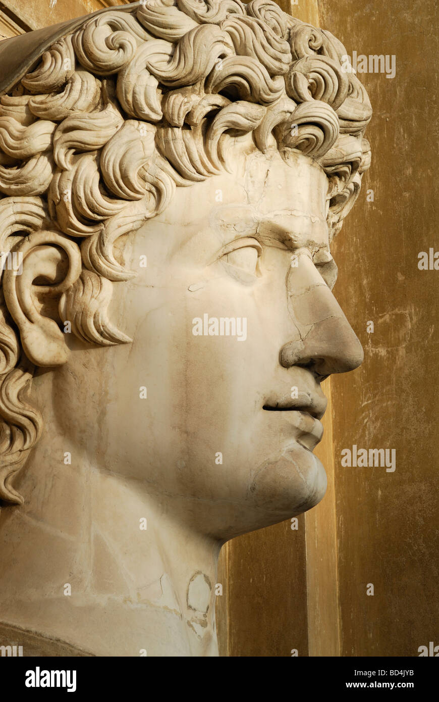 Head giant roman statue vatican hi-res stock photography and images - Alamy
