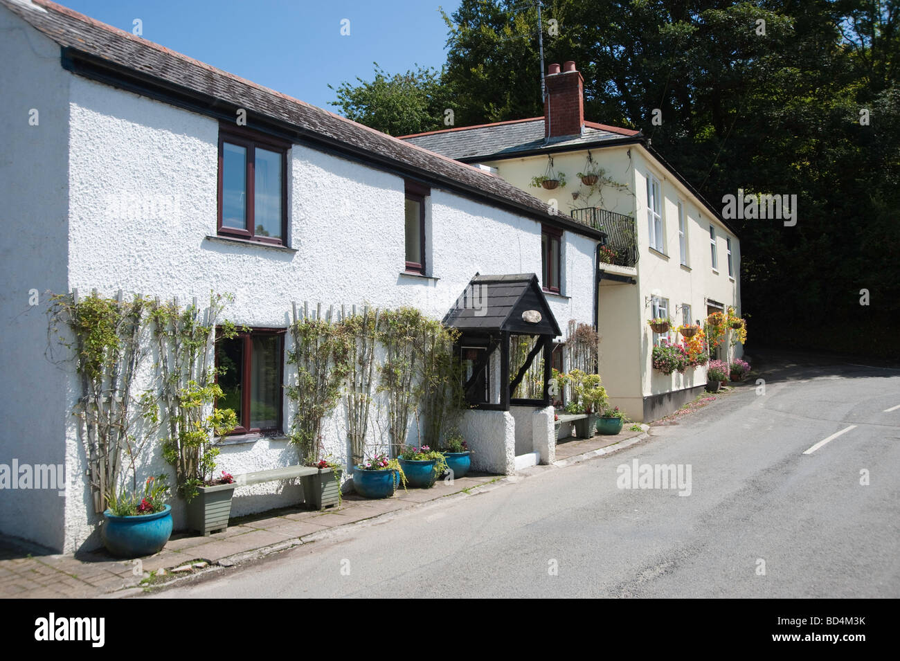 Views of Lerryn Cornwall Stock Photo - Alamy