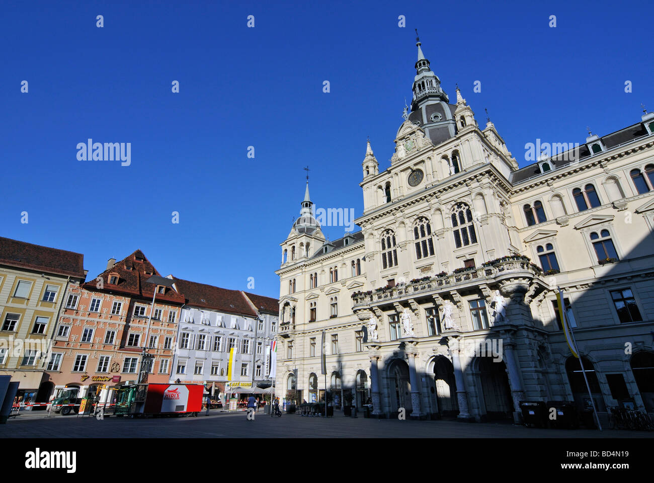 Rathaus graz city hall hi-res stock photography and images - Alamy