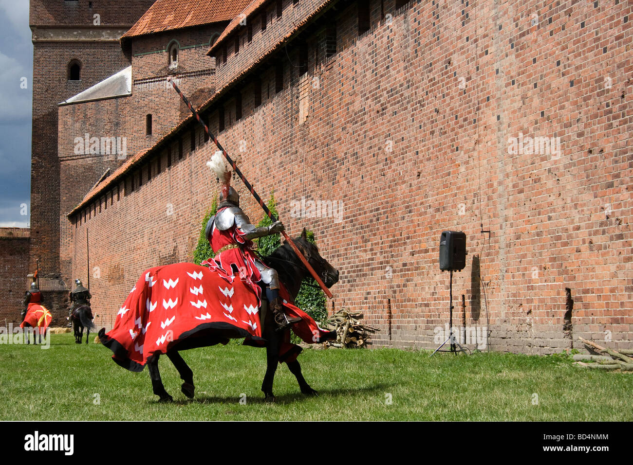 Medieval cavalry knights on military hi-res stock photography and ...