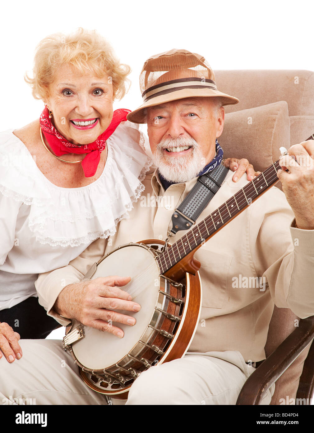 Play banjo hi-res stock photography and images - Alamy
