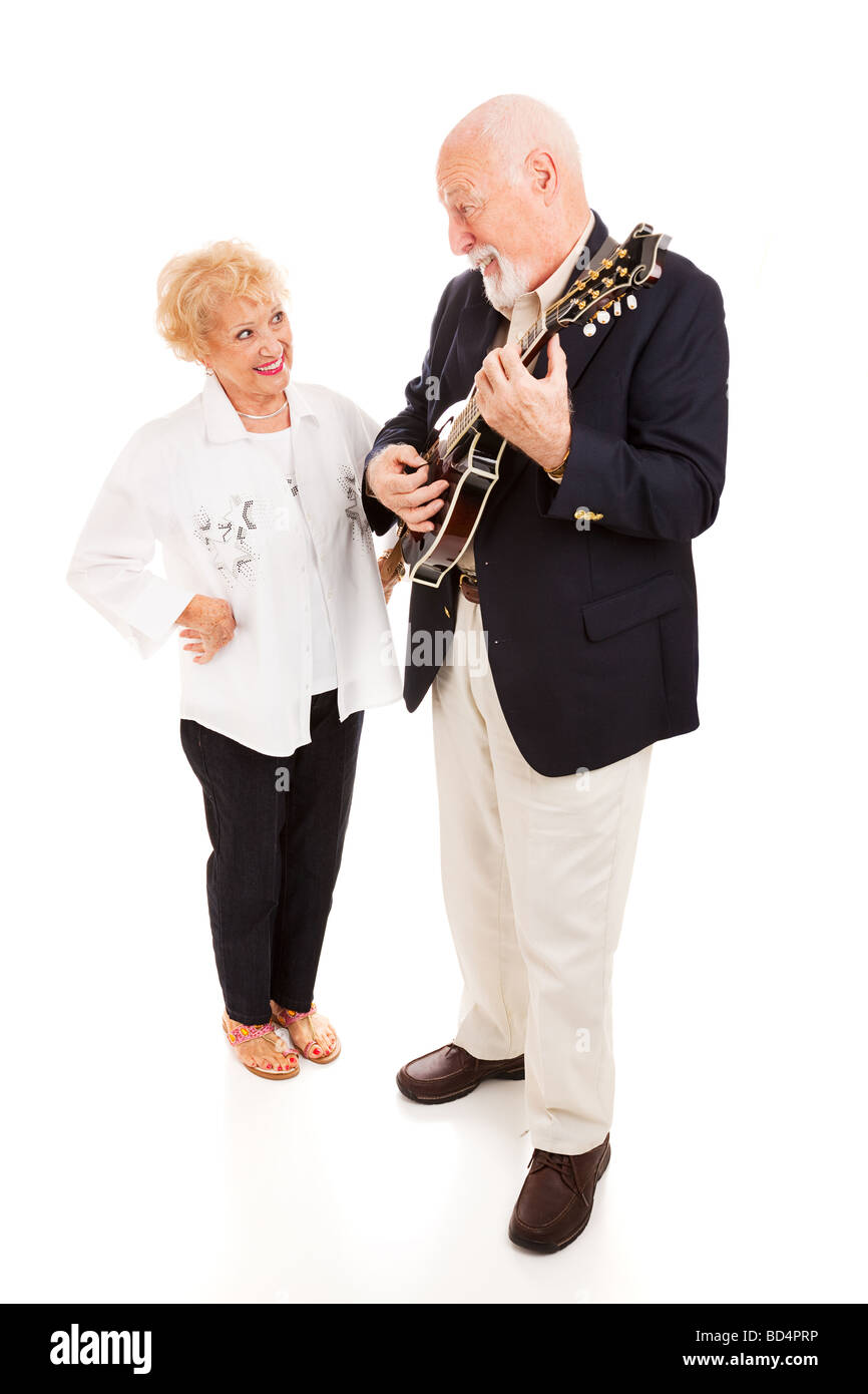 Lady playing mandolin hi-res stock photography and images - Alamy