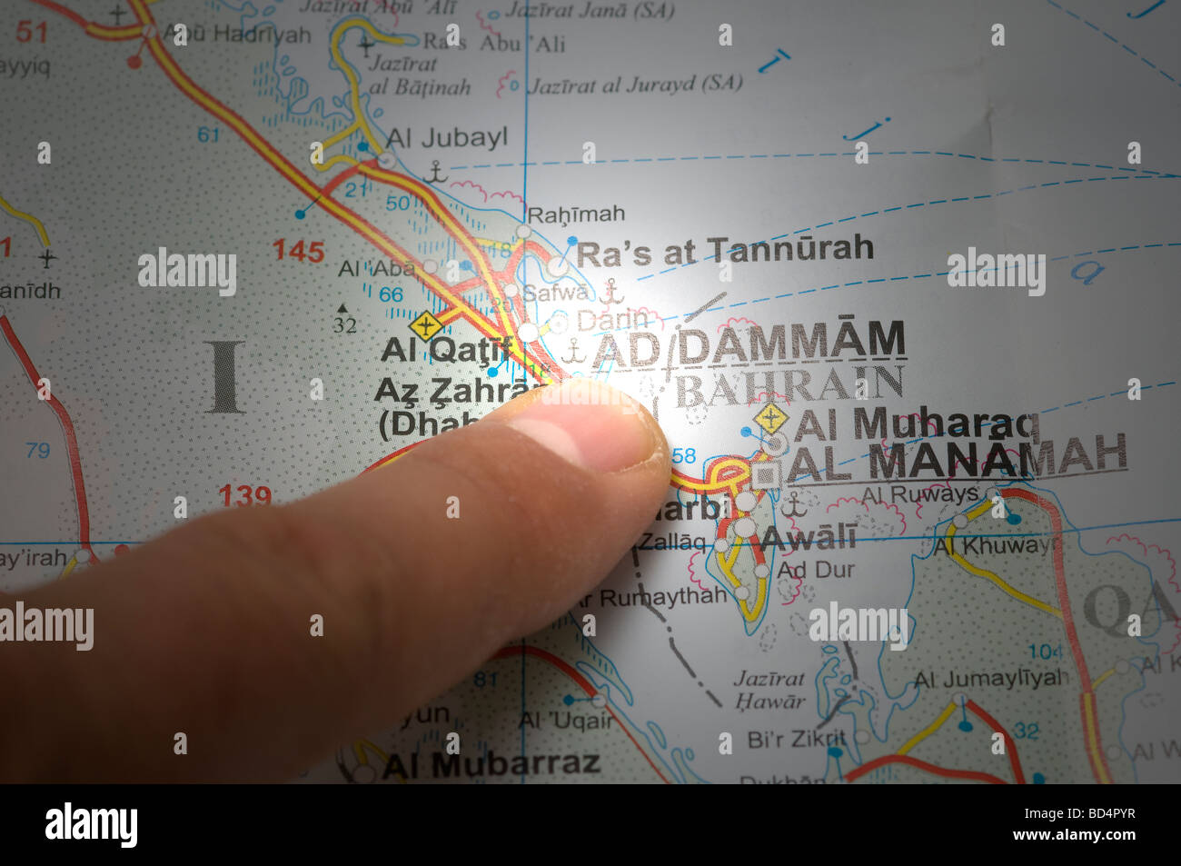 Manama Map High Resolution Stock Photography and Images - Alamy