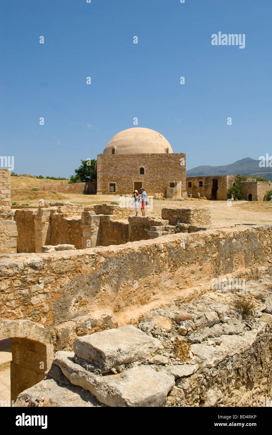 The Fortress of Fortezza at Rethymnon Crete Stock Photo - Alamy