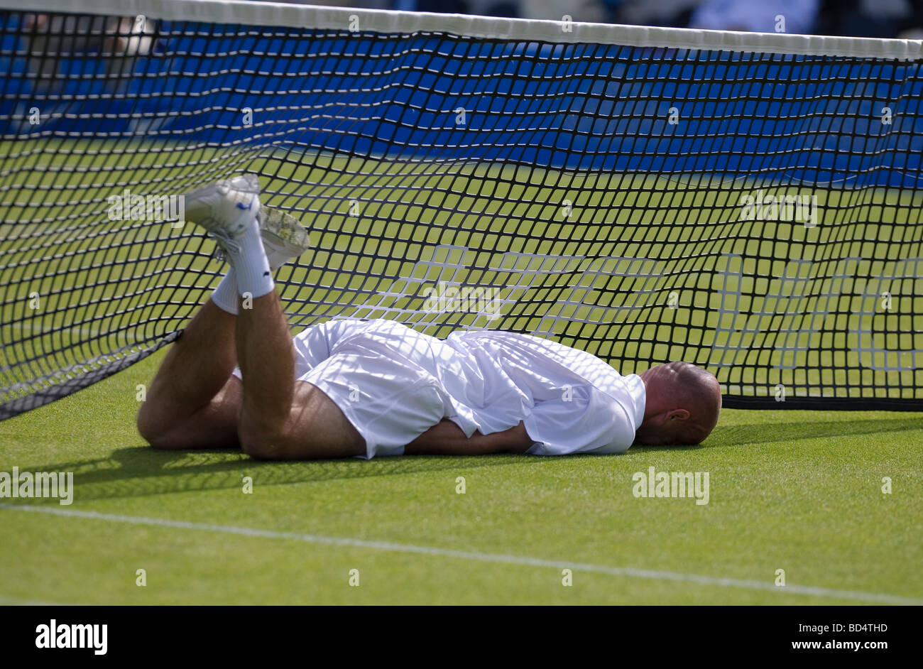 Ivan Ljubicic takes a tumble at the net Stock Photo - Alamy Ivan Ljubicic takes a tumble at the net Stock Photo - Alamy