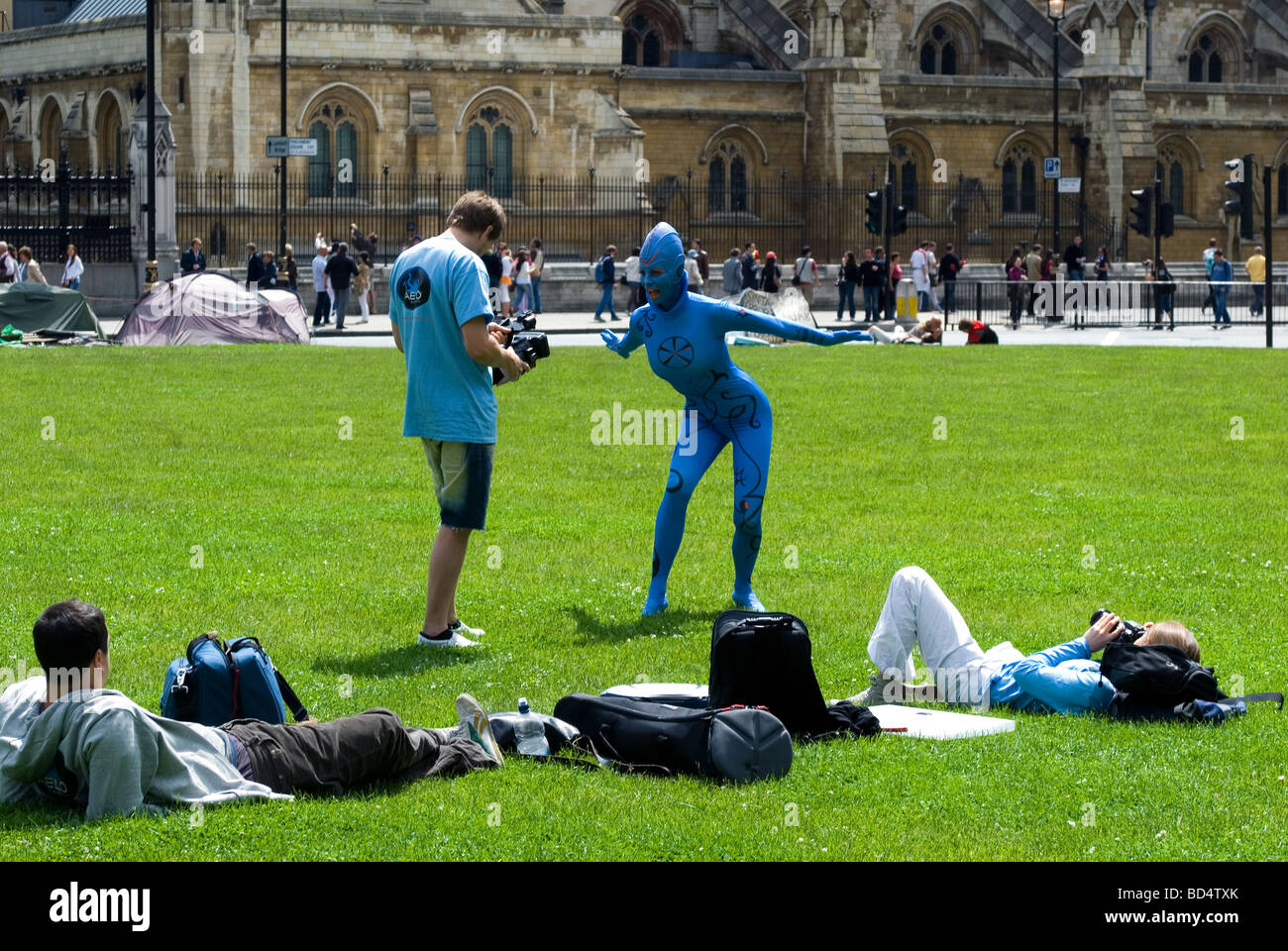 Crew in Central London Stock Photo - Alamy