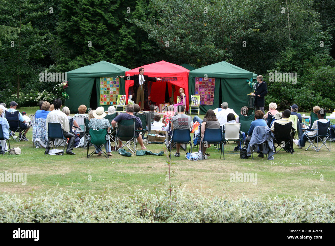 British Summertime Outdoor Performance 2 Stock Photo - Alamy