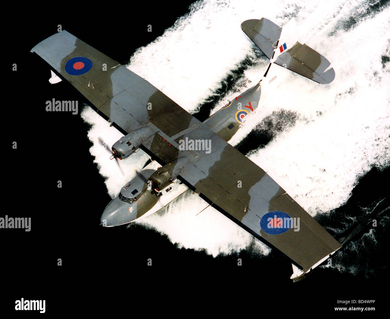 Catalina flying boat painted to represent the aircraft in which Flying ...