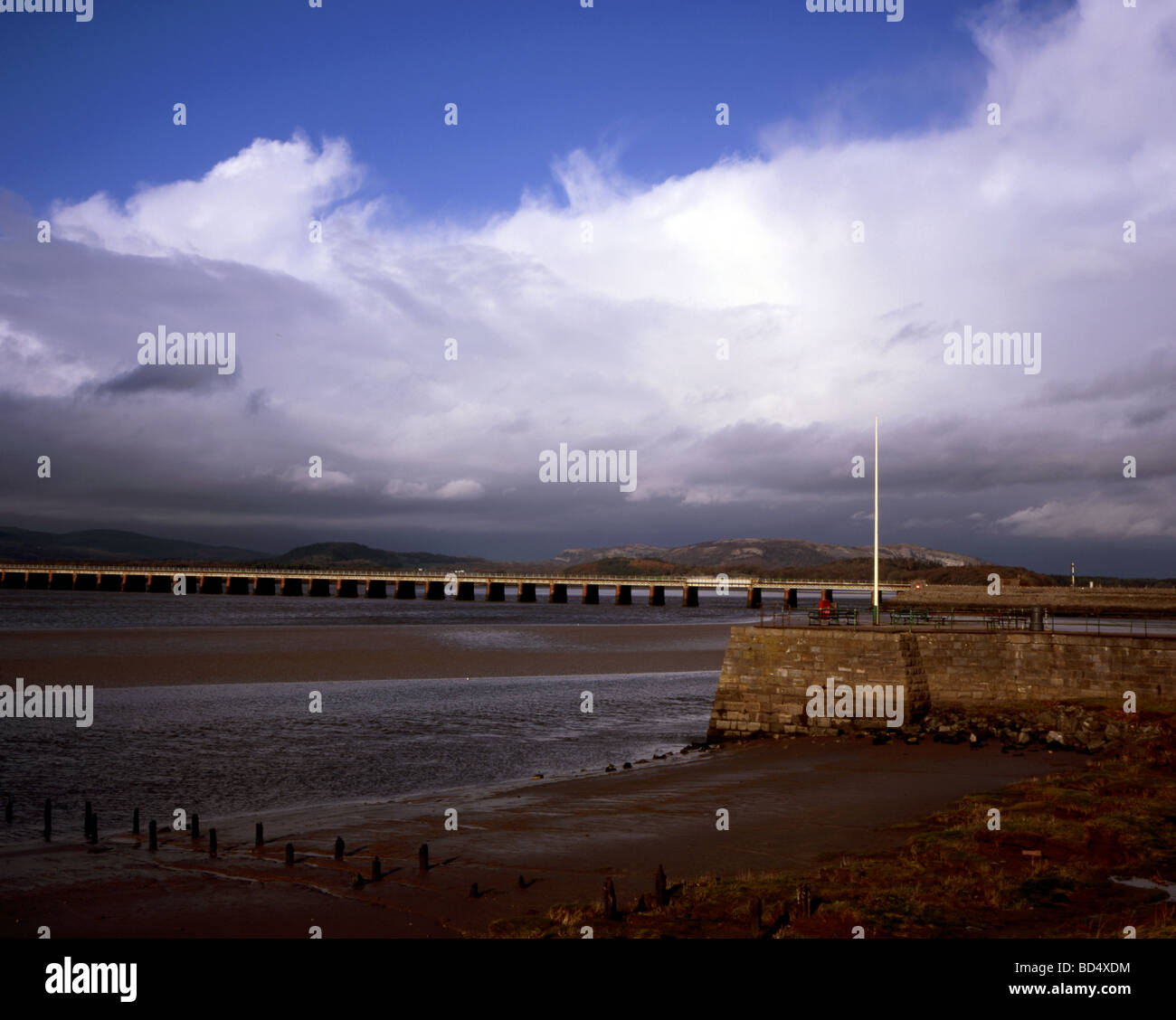 Arnside viaduct arnside cumbria england hi-res stock photography and ...