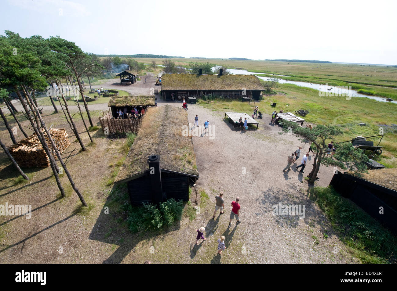 old salt making industry Læsø, Denmark Stock Photo - Alamy