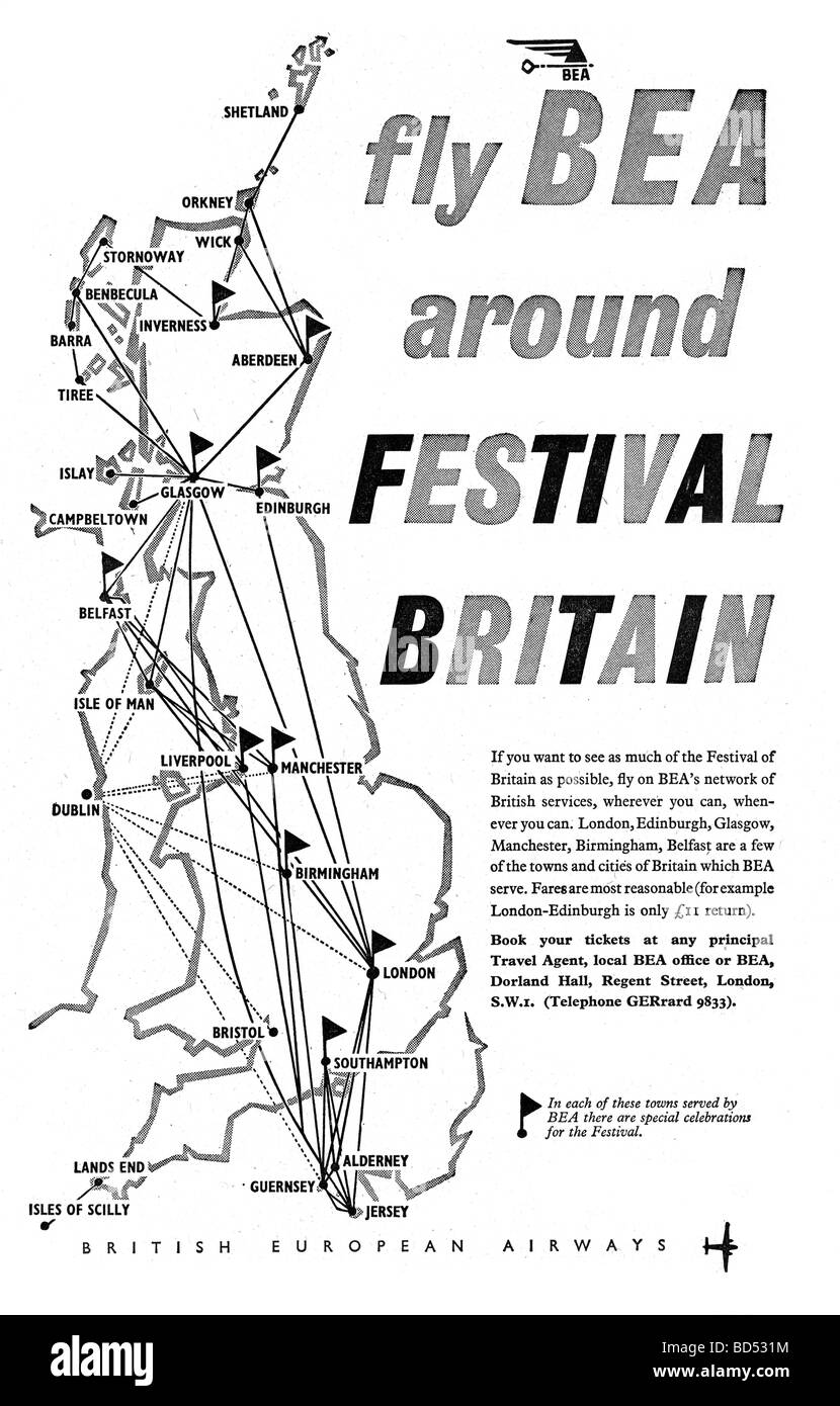 1950s advertising archive travel hi-res stock photography and images ...