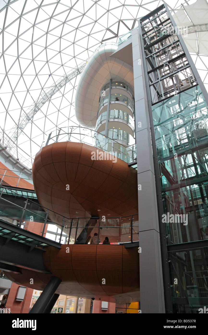 Victoria Square Shopping centre, Mall, UK Belfast Stock Photo - Alamy
