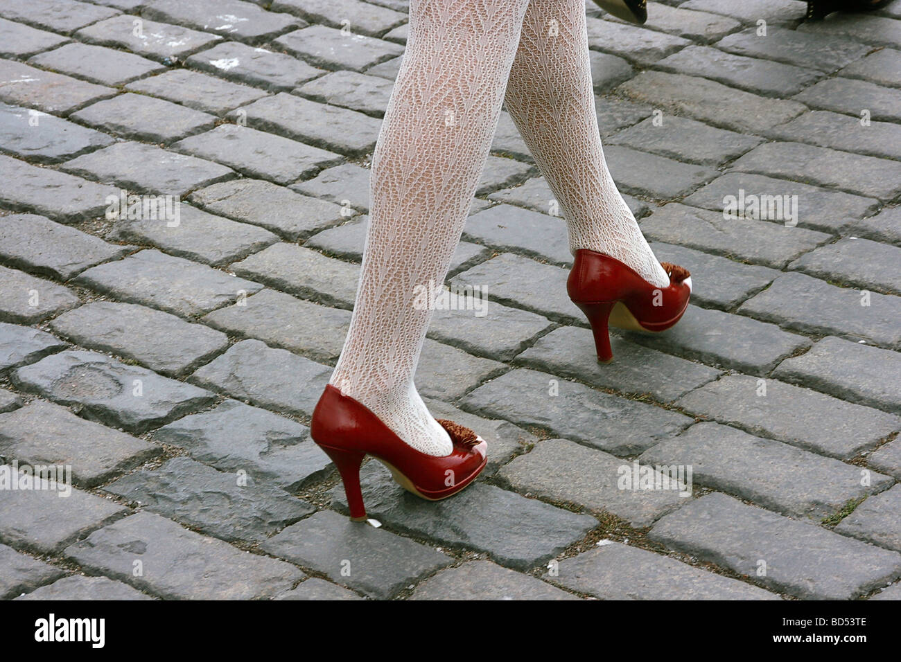 Russia, Moscow, Red Square, high heels Stock Photo - Alamy