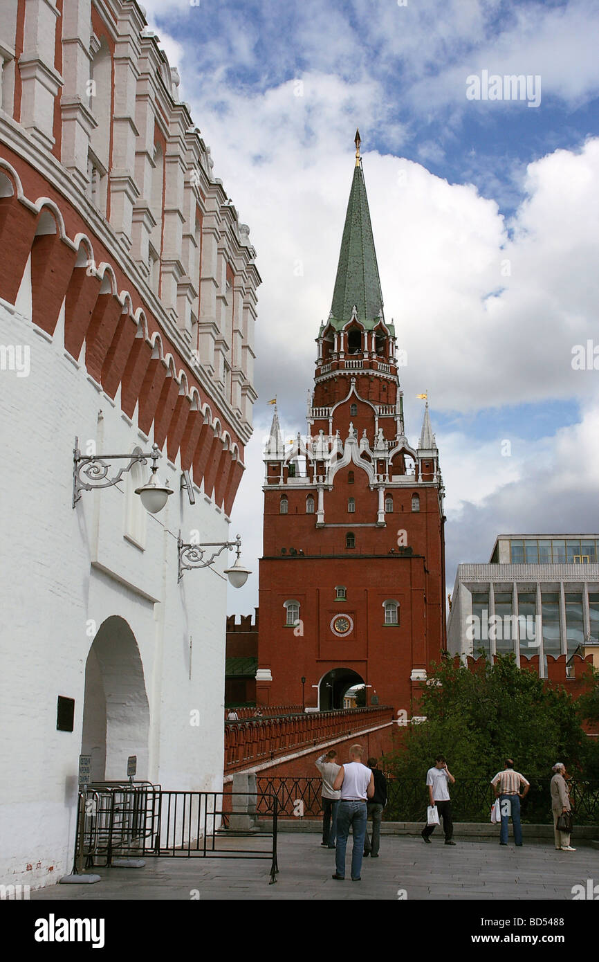 Russia, Moscow, Kremlin, Trinity tower Stock Photo - Alamy