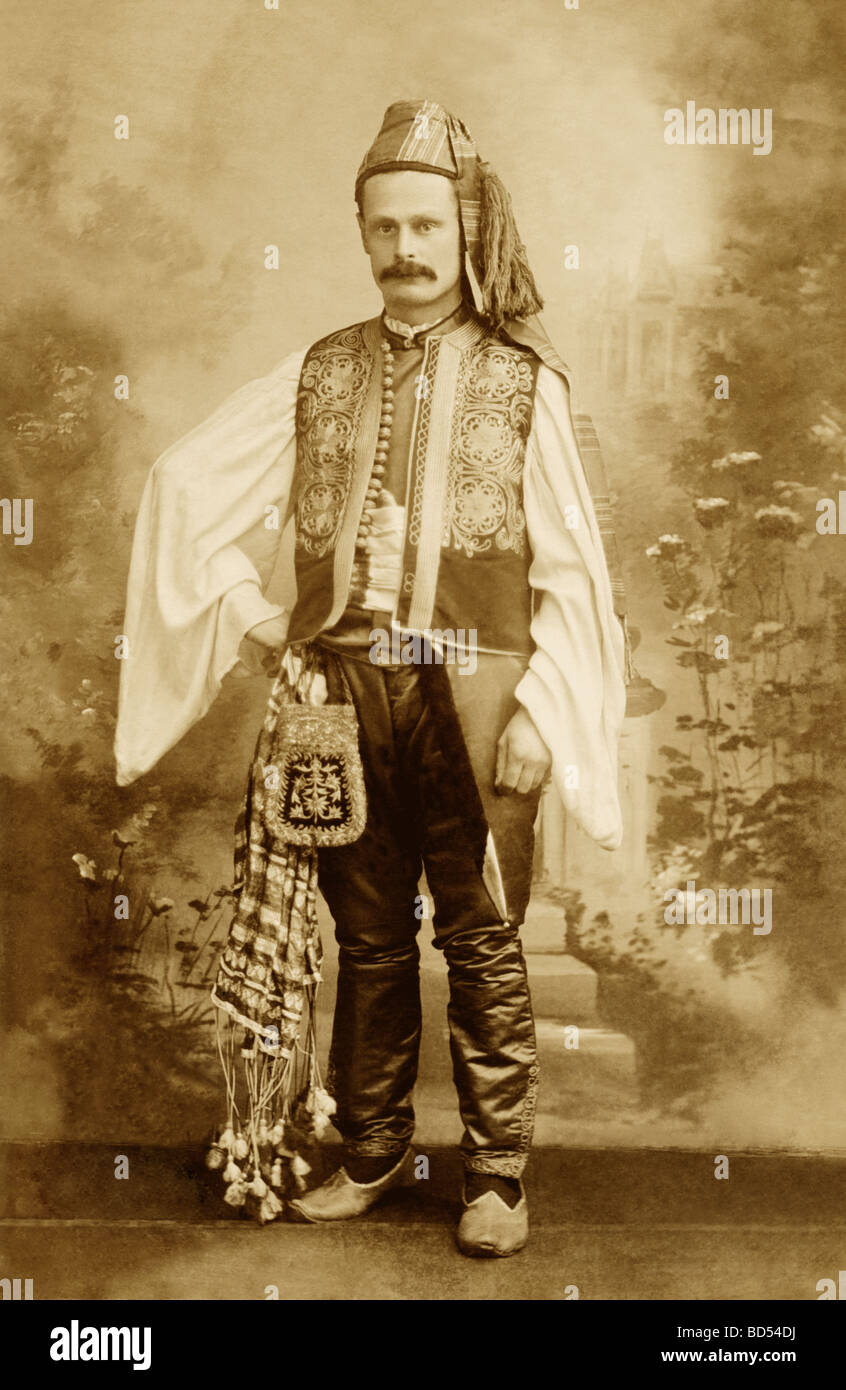 French Wellington Wearing Elaborate Fraternal Costume Stock Photo - Alamy