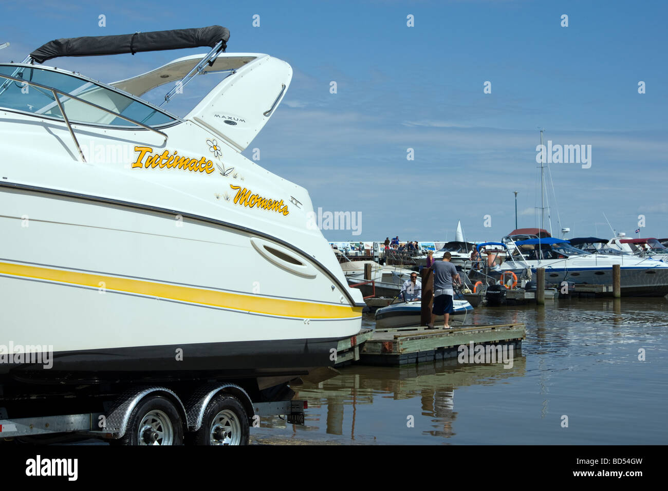 lakeside beach community Gimli, Manitoba, Canada Stock Photo - Alamy