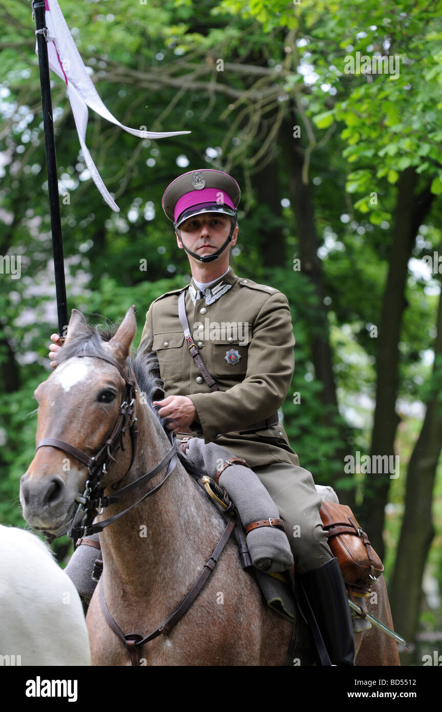 Polish historical cavalry show in Warsaw, Poland - uniform from 1936 ...