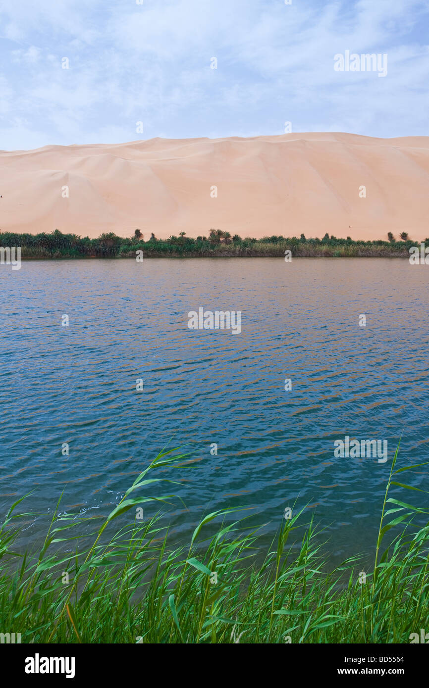 Libya Sahara desert the Ubari lakes area Stock Photo - Alamy