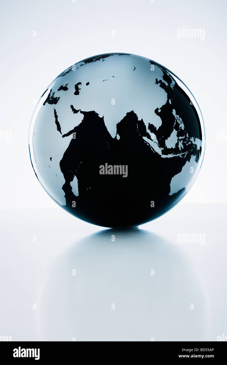 Globe globes map maps asia hi-res stock photography and images - Alamy