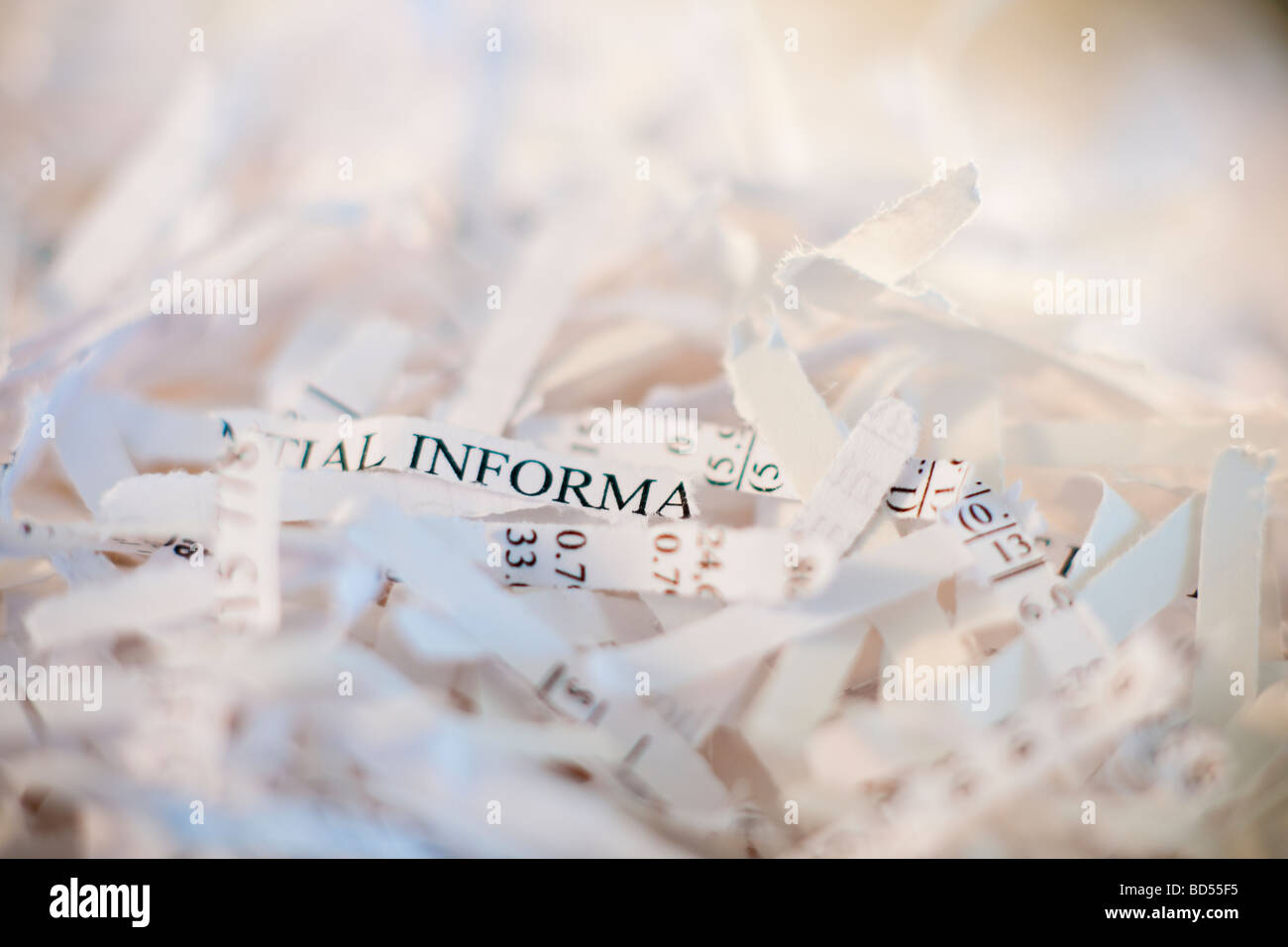 Confidential paperwork shredded Stock Photo - Alamy