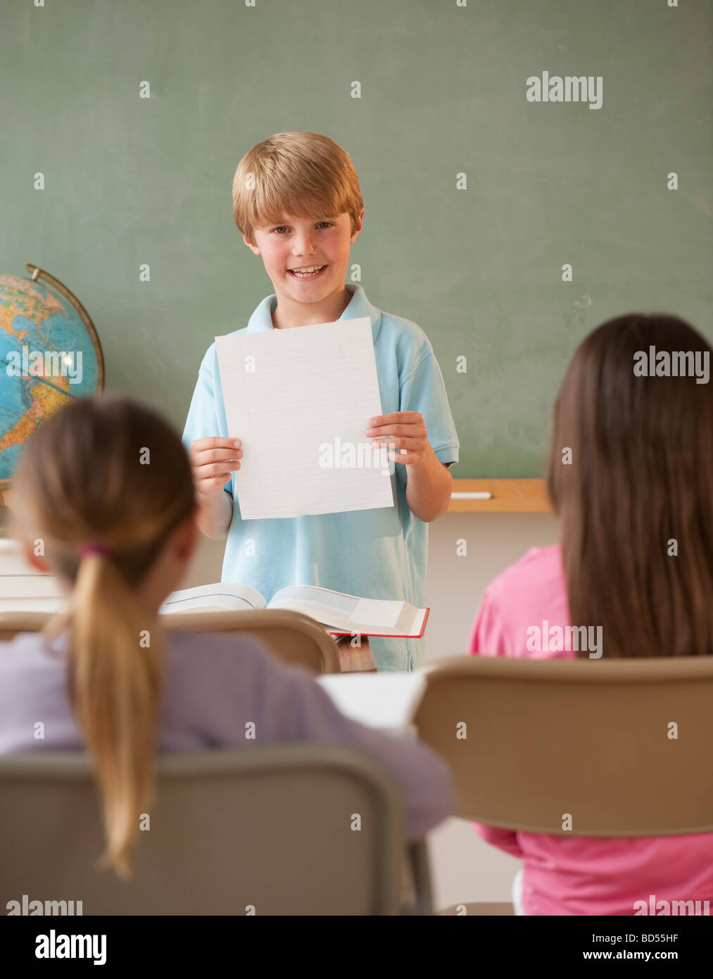 Students in a classroom Stock Photo - Alamy