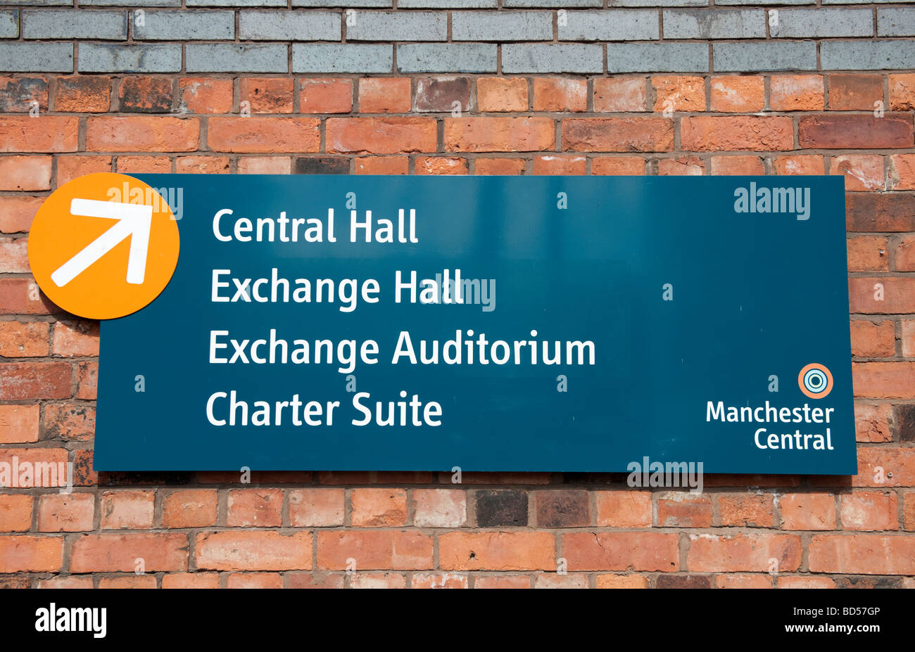Manchester central sign hi-res stock photography and images - Alamy