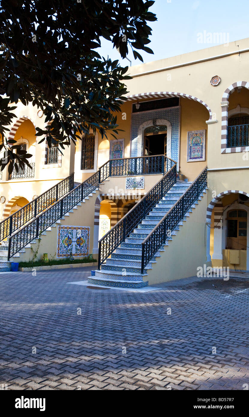 Libya Tripoli the Art and craft Institute in a palace of Ottoman age ...