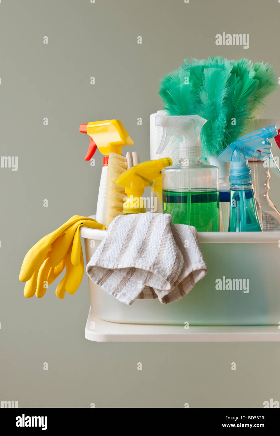 Cleaning products hi-res stock photography and images - Alamy