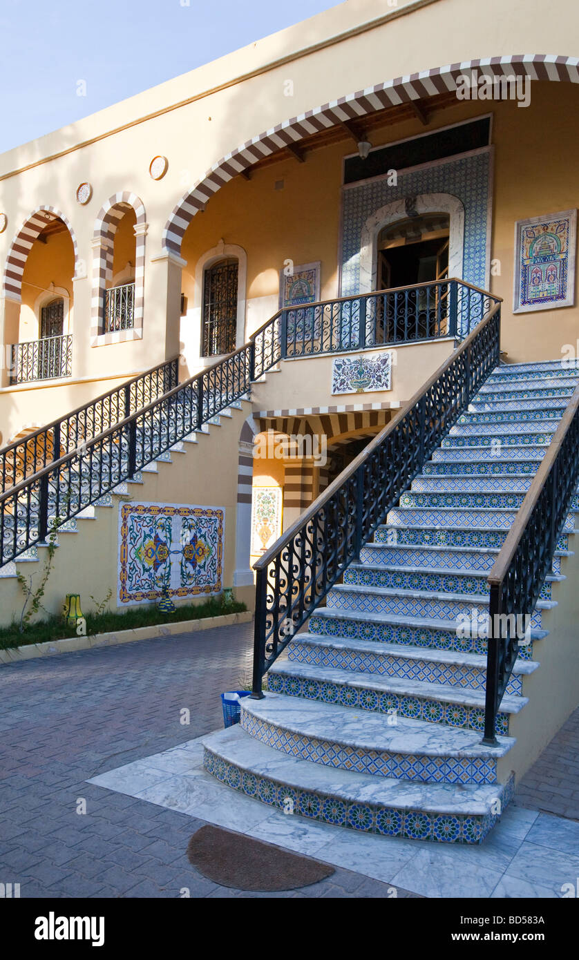 Libya Tripoli the Art and craft Institute in a palace of Ottoman age ...