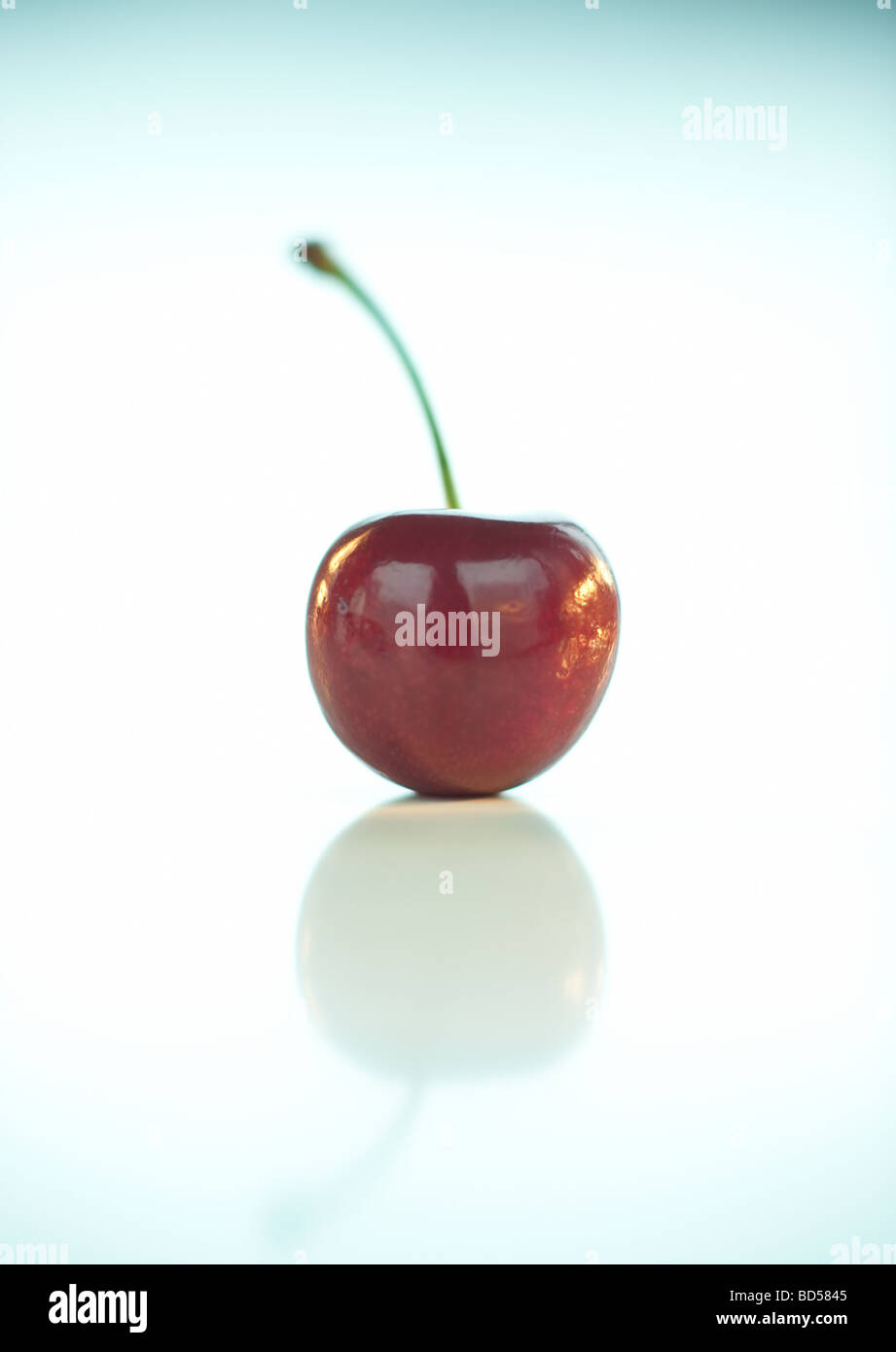One single cherry hi-res stock photography and images - Alamy