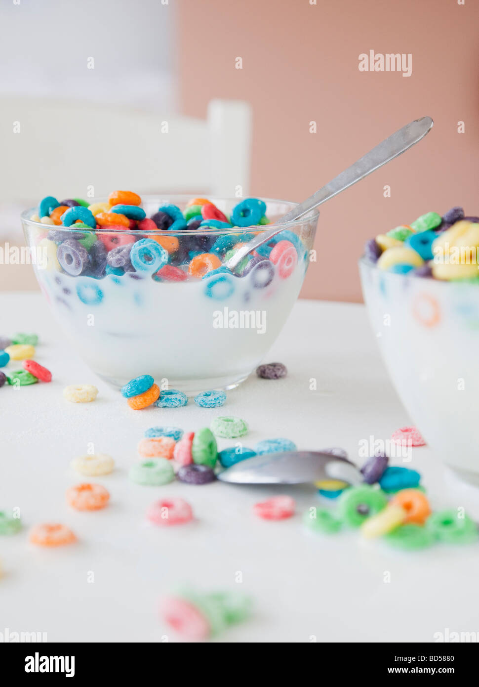 Breakfast table bowl cereal hi-res stock photography and images - Alamy