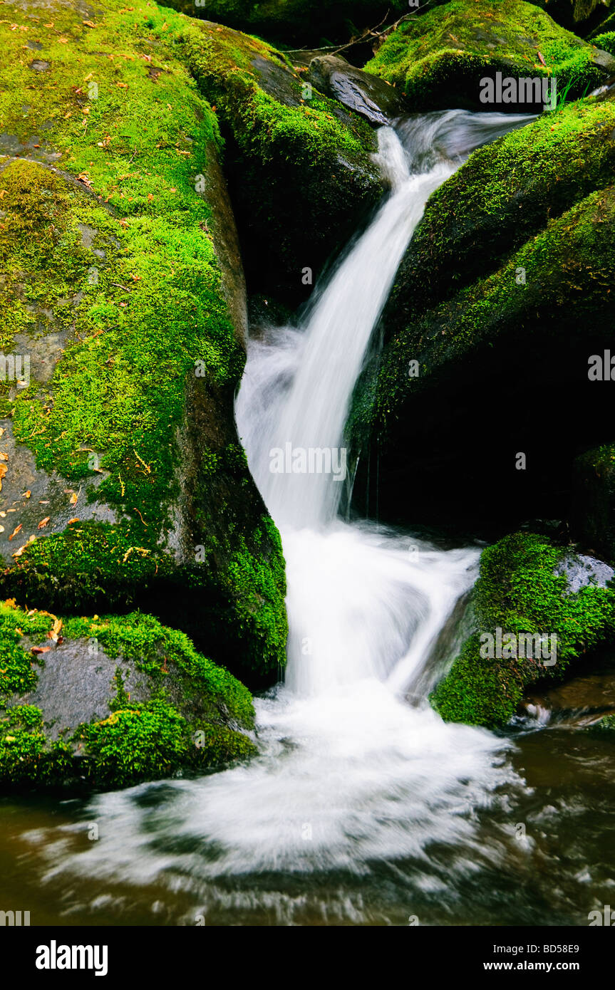 A scenic waterfall Stock Photo - Alamy
