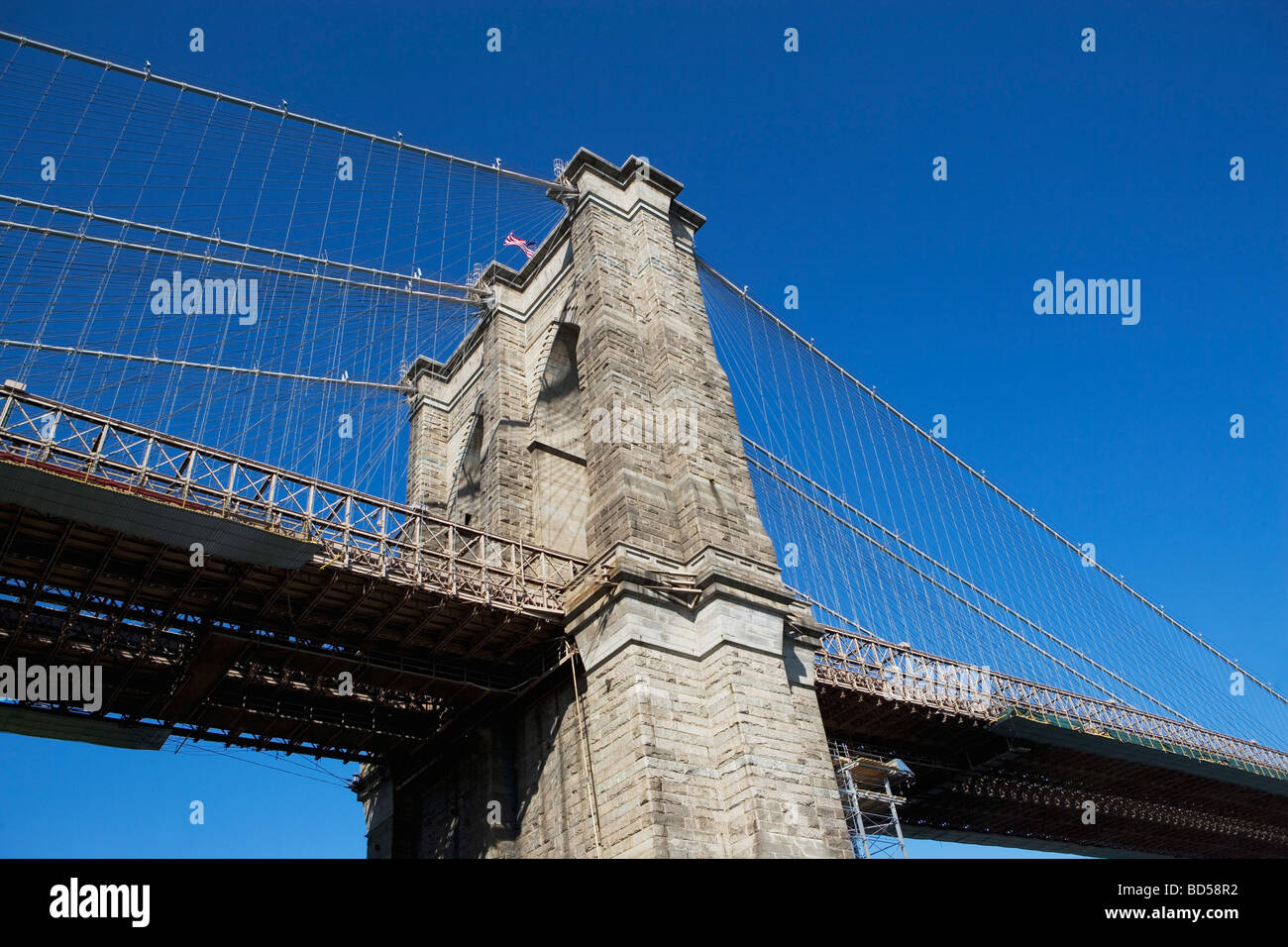 American road bridge blue sky hi-res stock photography and images - Alamy