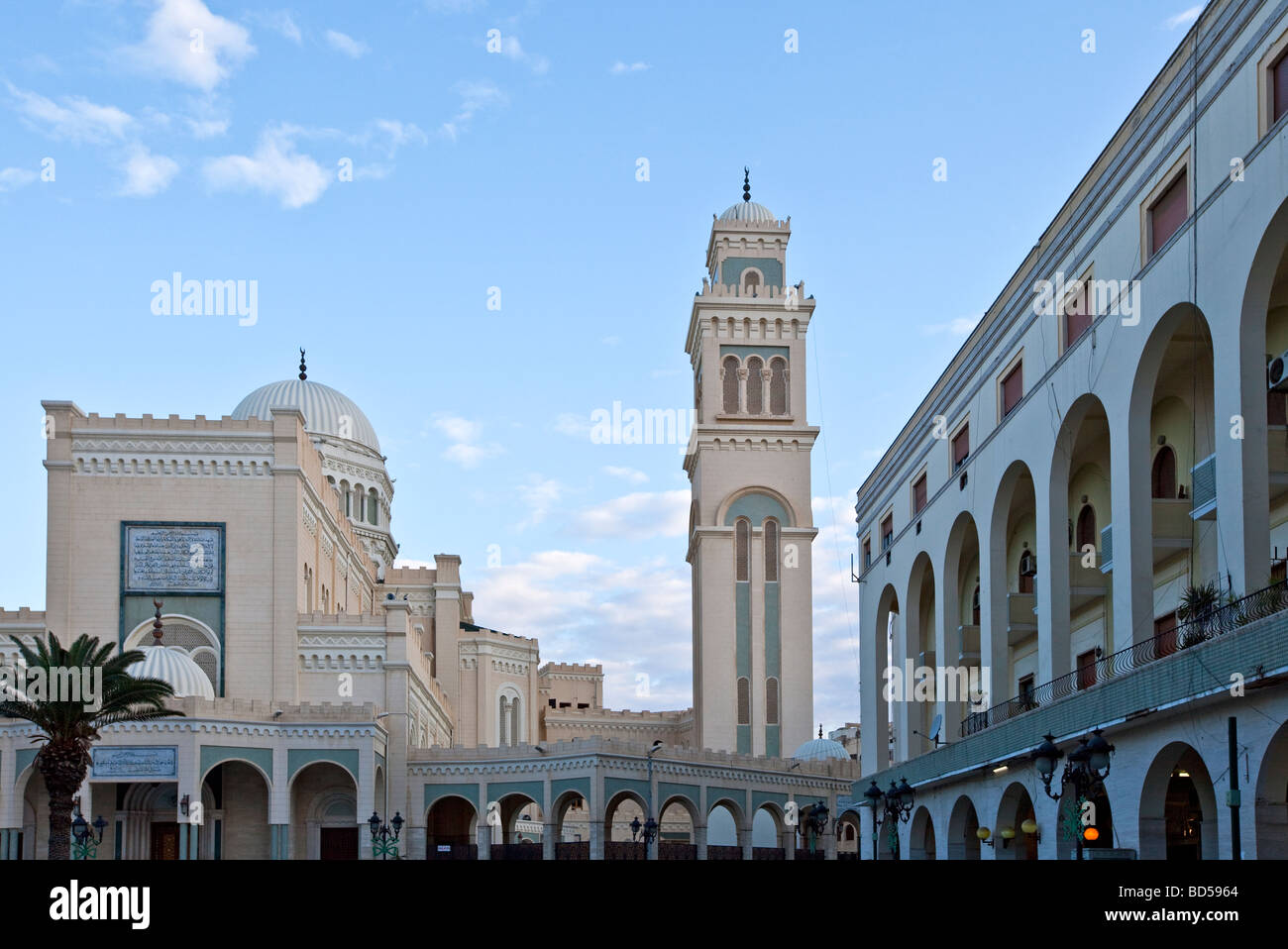 Libya Tripoli the Nasser mosque in the Colonial district Stock Photo ...