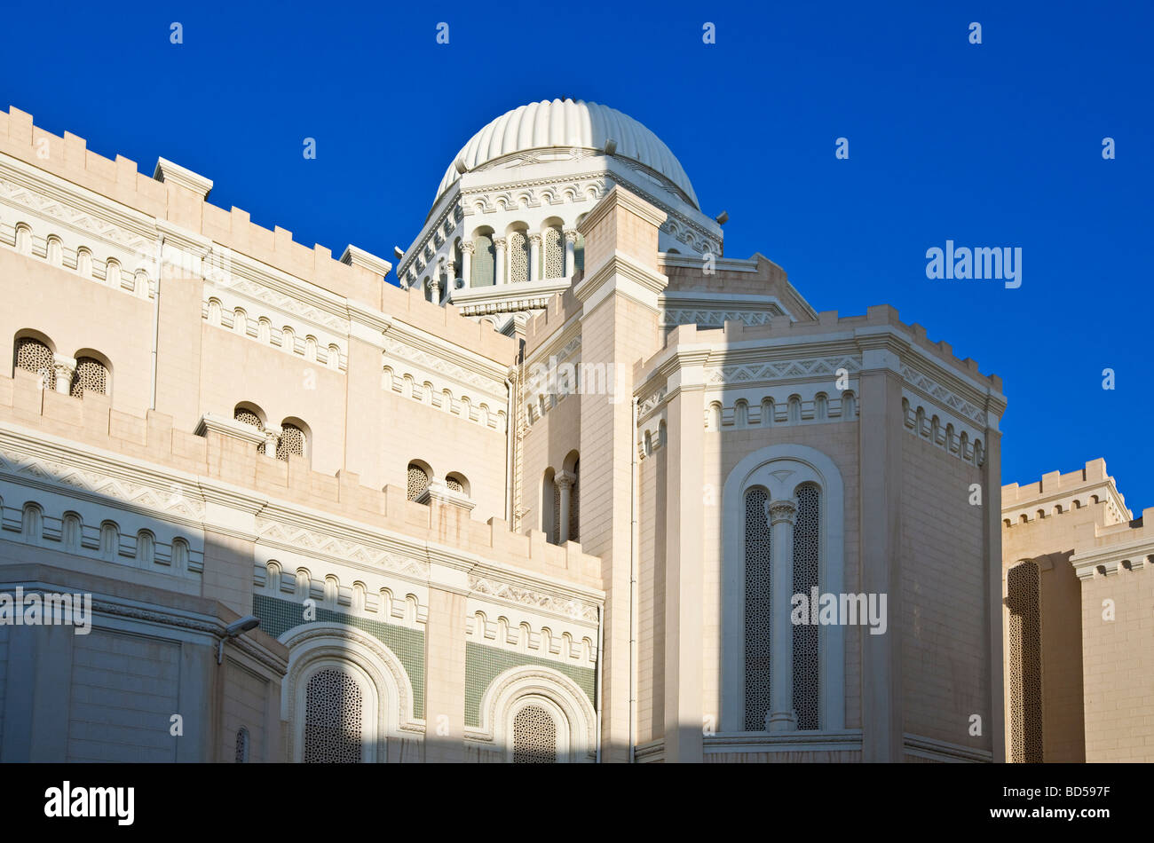 Libya Tripoli the Nasser mosque in the Colonial district Stock Photo ...