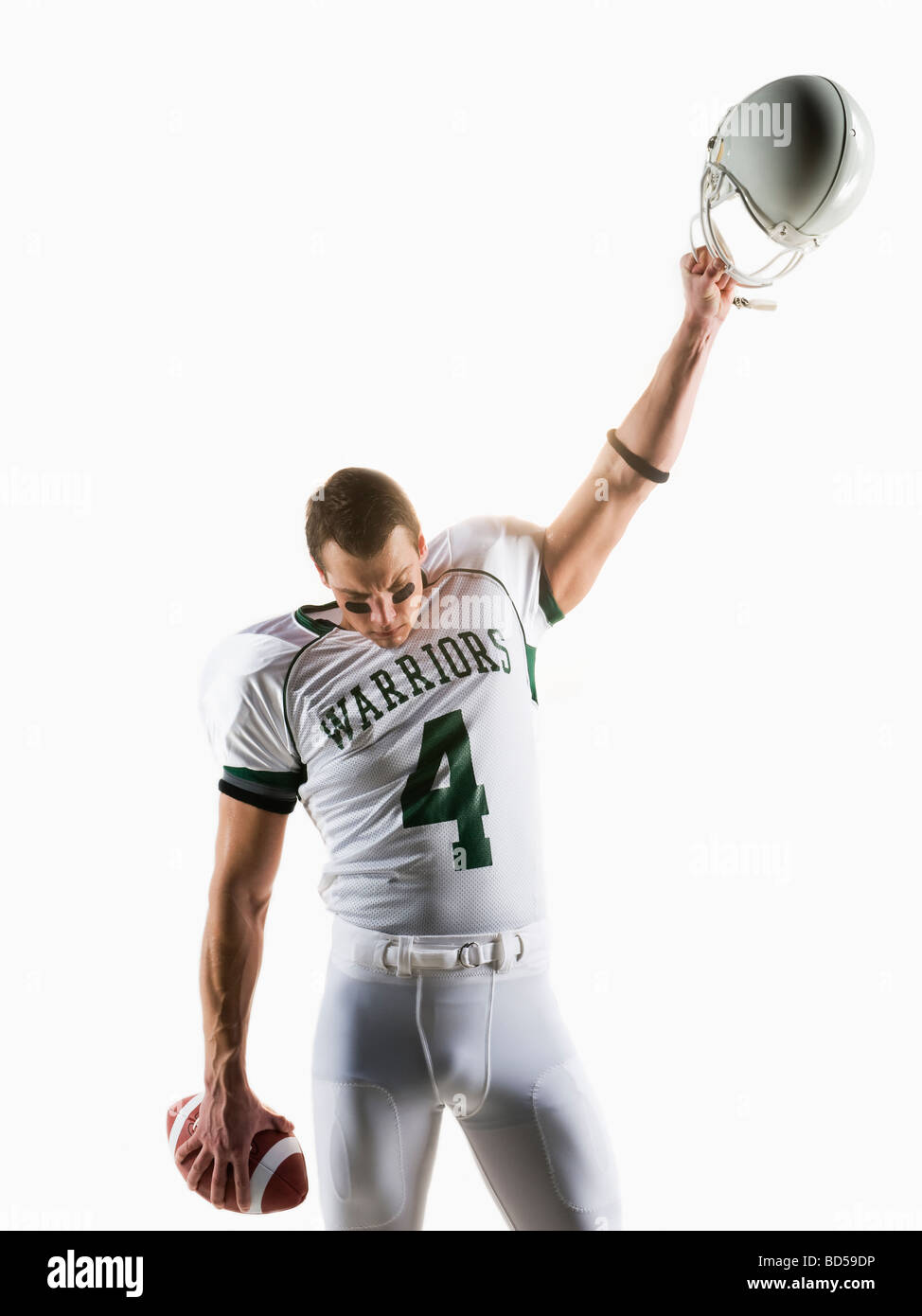 A football player Stock Photo - Alamy