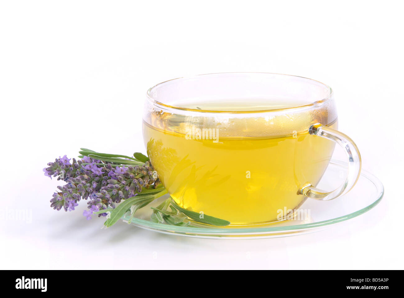 Tee Lavendel lavender tea 01 Stock Photo - Alamy