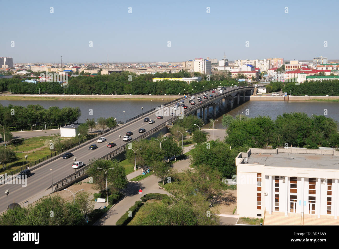 Atyrau bridge hi-res stock photography and images - Alamy