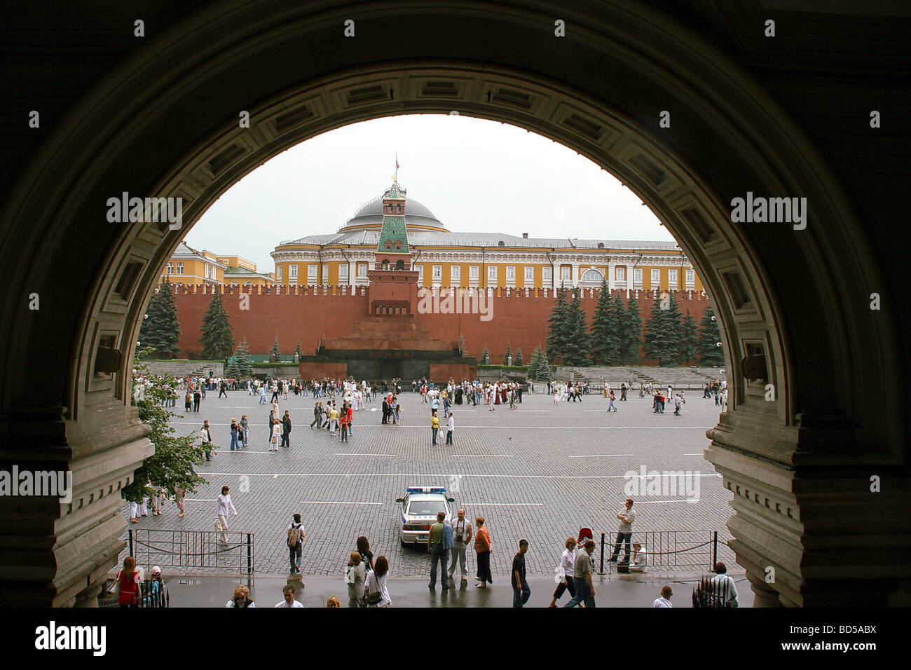 Russia, Moscow, Red Square, Lenin mousoleum Stock Photo - Alamy