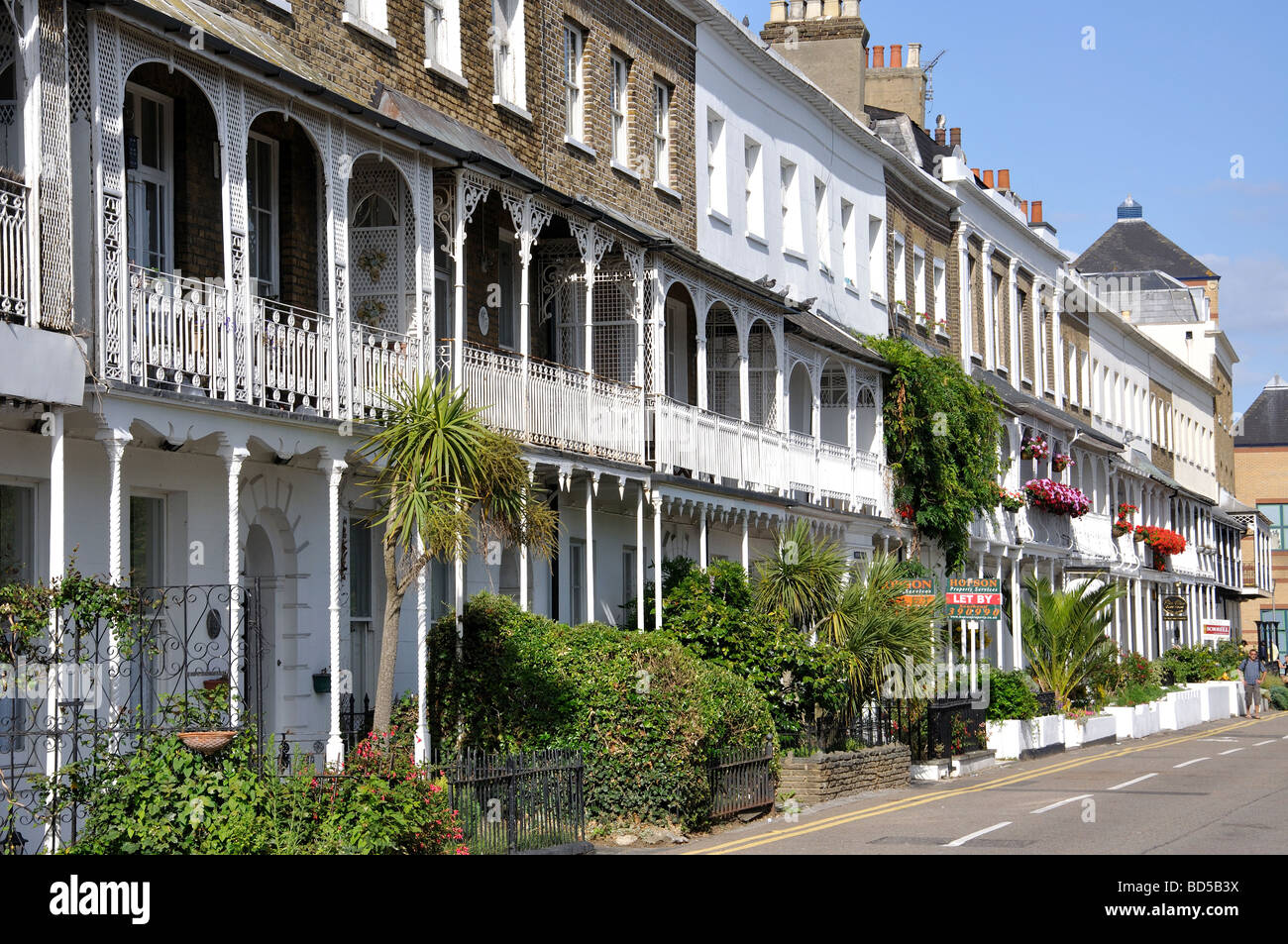 Royal Terrace, Southend-on-Sea, Essex, England, United Kingdom Stock ...