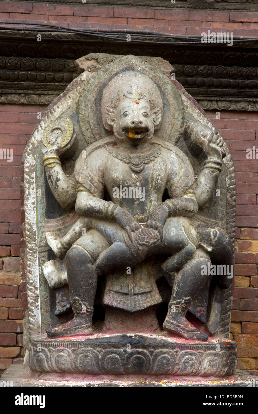 carved statue shrine Stock Photo - Alamy