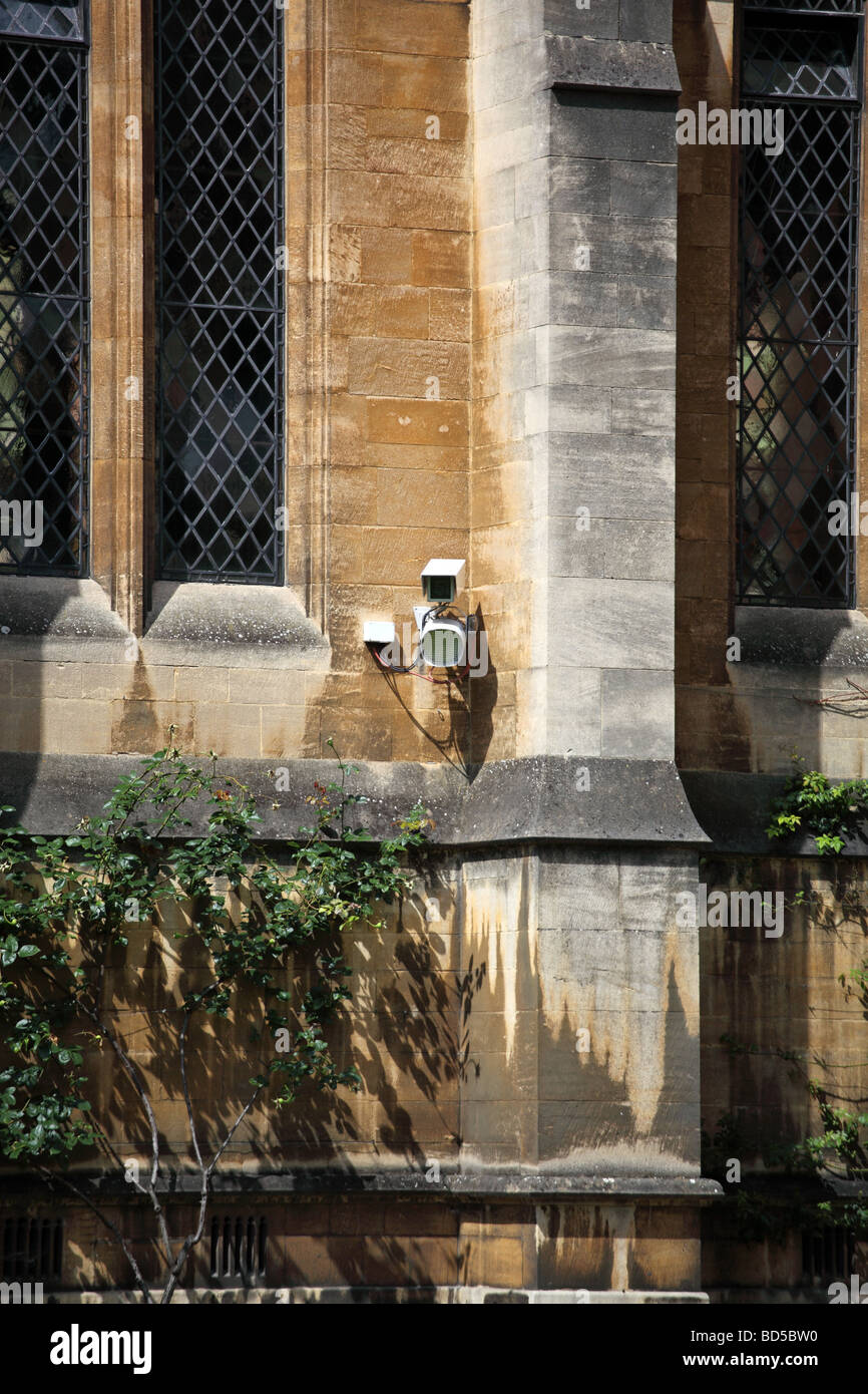 security camera at a University In Oxford Stock Photo - Alamy